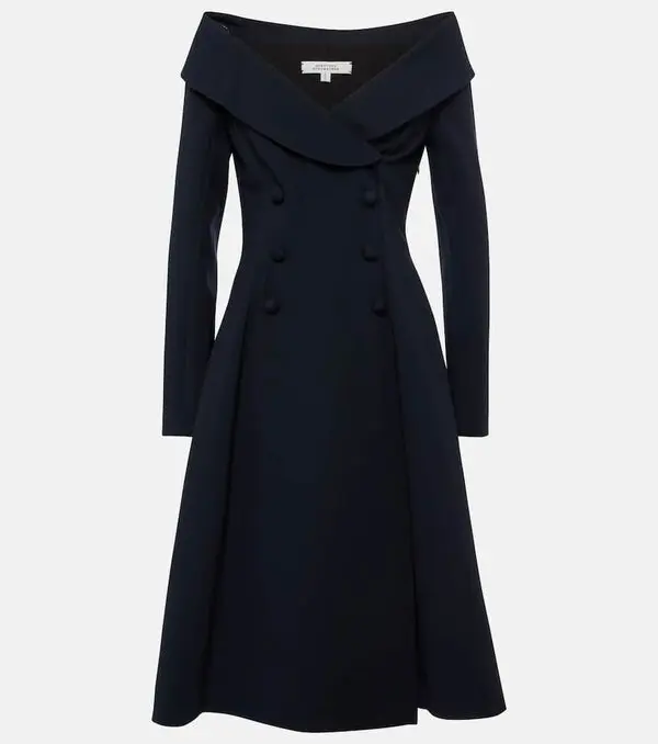 Dorothee Schumacher Off-the-shoulder Midi Dress