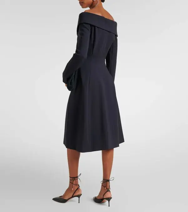 Dorothee Schumacher Off-the-shoulder Midi Dress