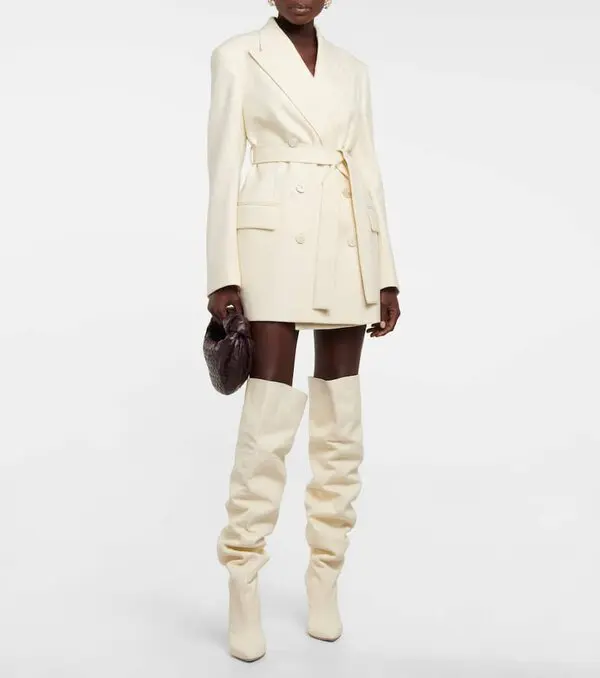 Paris Texas Leather Over-the-knee Boots