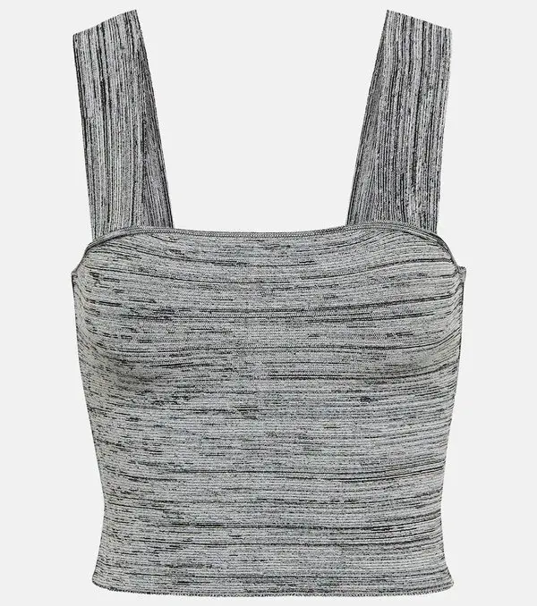 Proenza Schouler White Label Knit Crop Top