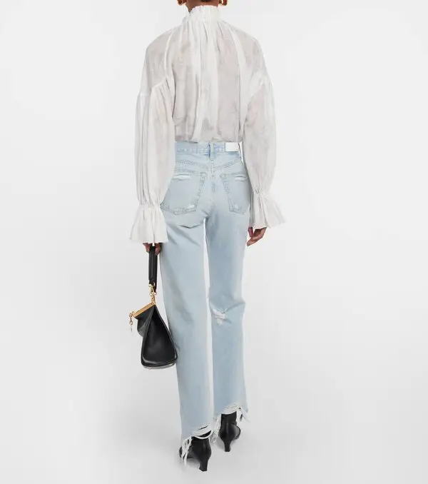 RE/DONE 90s High-rise Straight Jeans