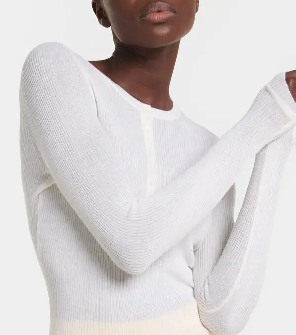 Gabriela Hearst Julian Cashmere And Silk Top