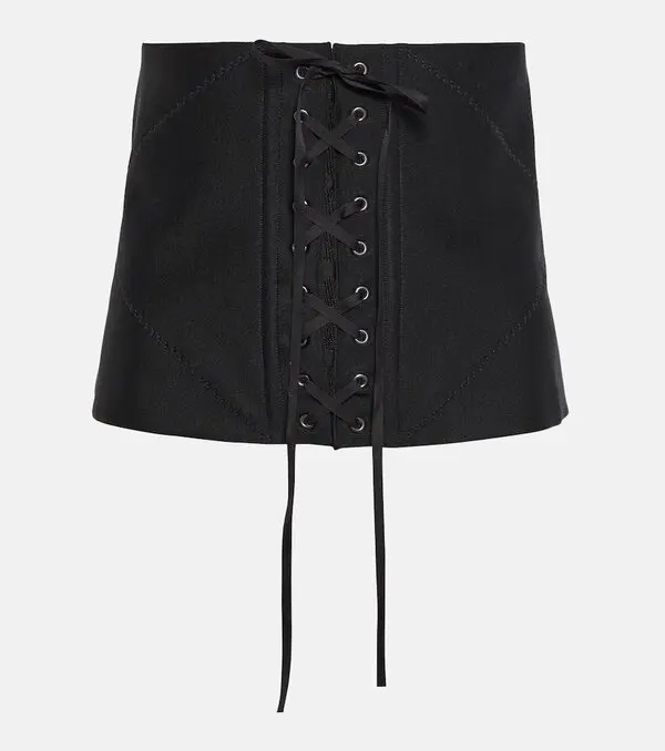 Alaïa Corset Belt - Black