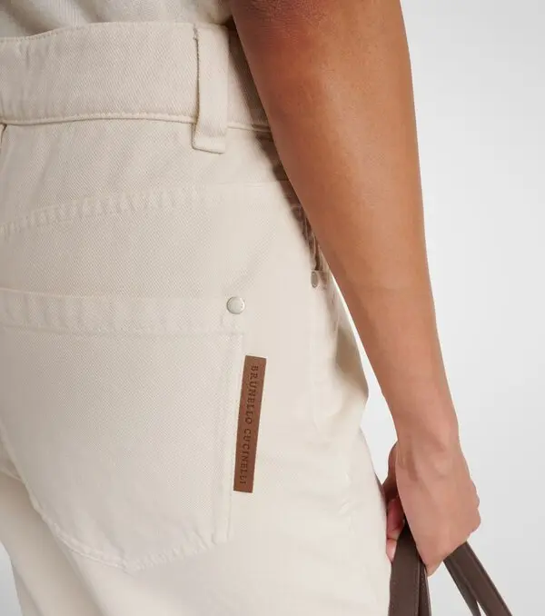 Brunello Cucinelli Mid-rise Straight Jeans