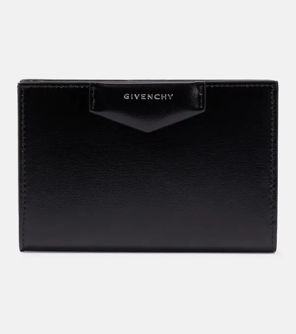 Givenchy Antigona Leather Bifold Wallet - Black