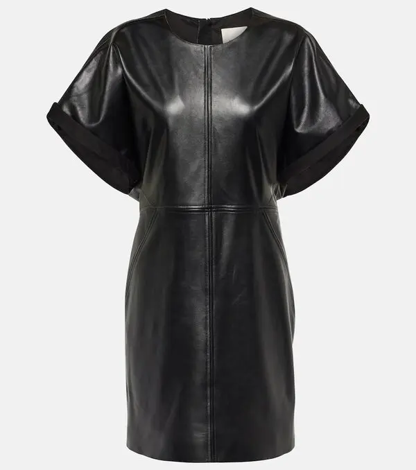 Isabel Marant Étoile Faustilia Mini Leather Dress