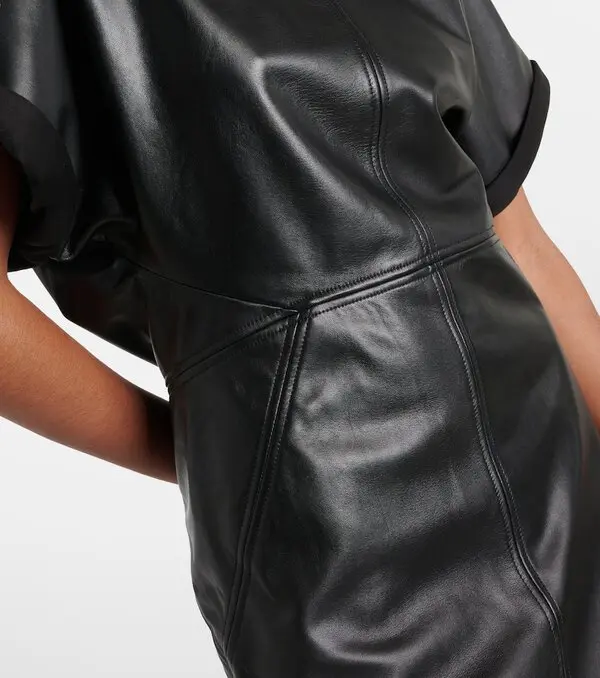 Isabel Marant Étoile Faustilia Mini Leather Dress