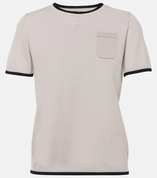 Max Mara Egidio Virgin Wool T-shirt