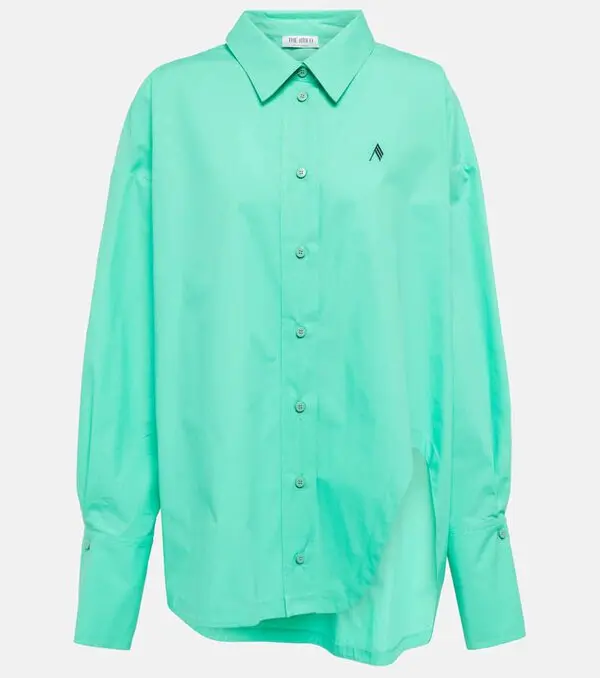 Attico Diana Cotton Canvas Shirt