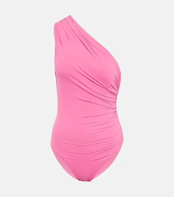 Melissa Odabash Arizona One-shoulder Swimsuit - Pink