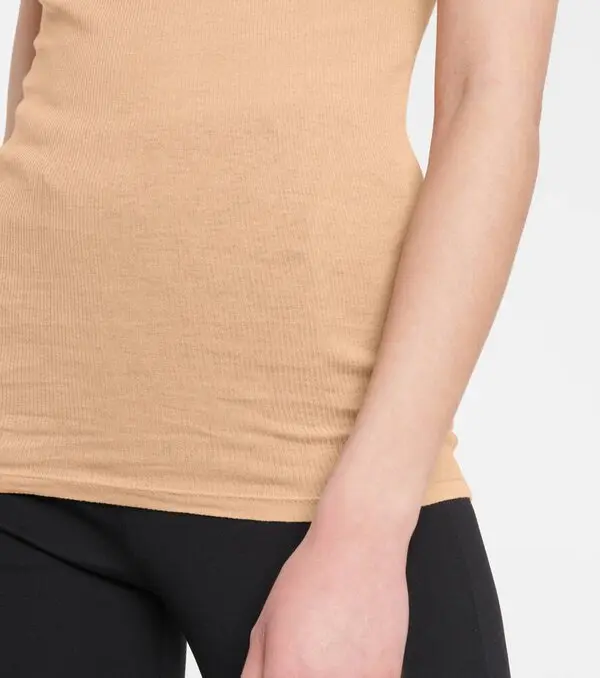 Wardrobe.NYC Ribbed Cotton Tank Top
