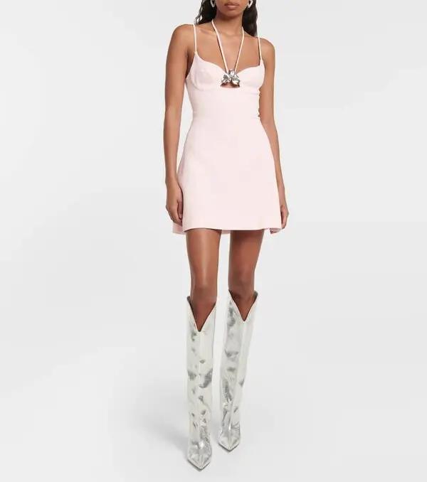 David Koma Embellished Minidress