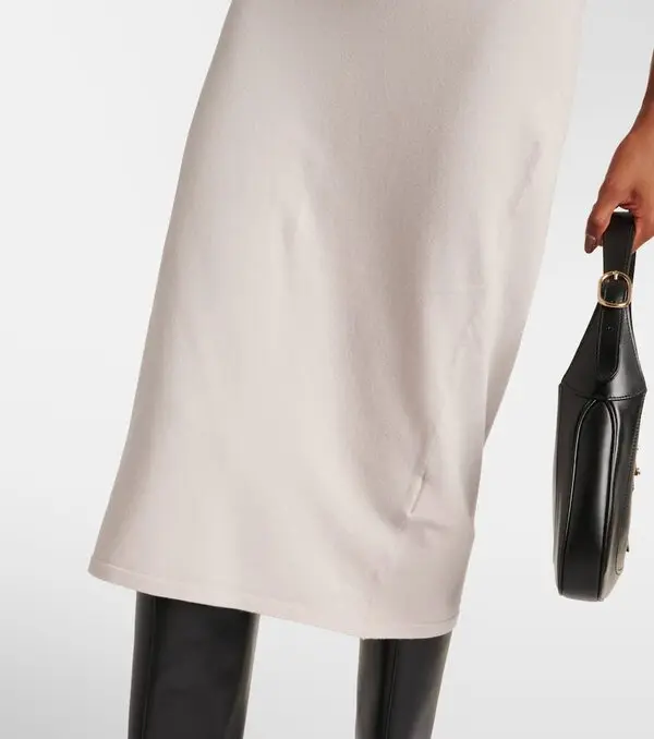 Max Mara Alice Wool-blend Midi Skirt