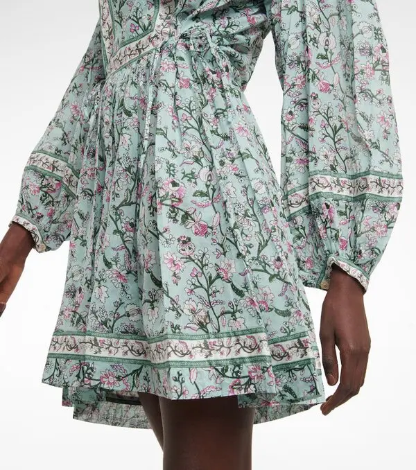 MARANT ETOILE Floral Cotton Minidress
