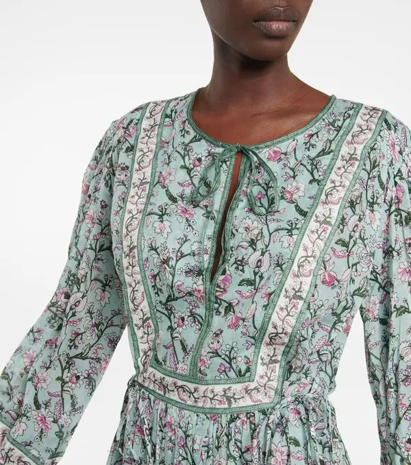 MARANT ETOILE Floral Cotton Minidress