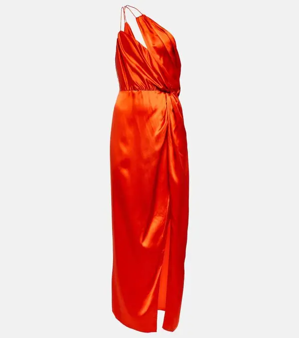 THE SEI One-shoulder Midi Dress