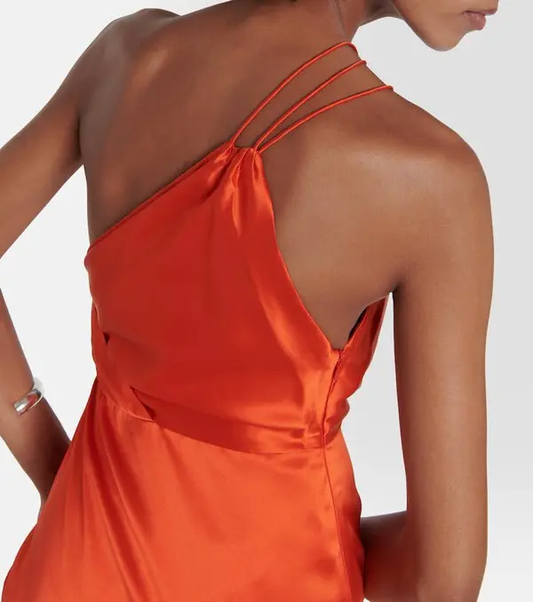 THE SEI One-shoulder Midi Dress