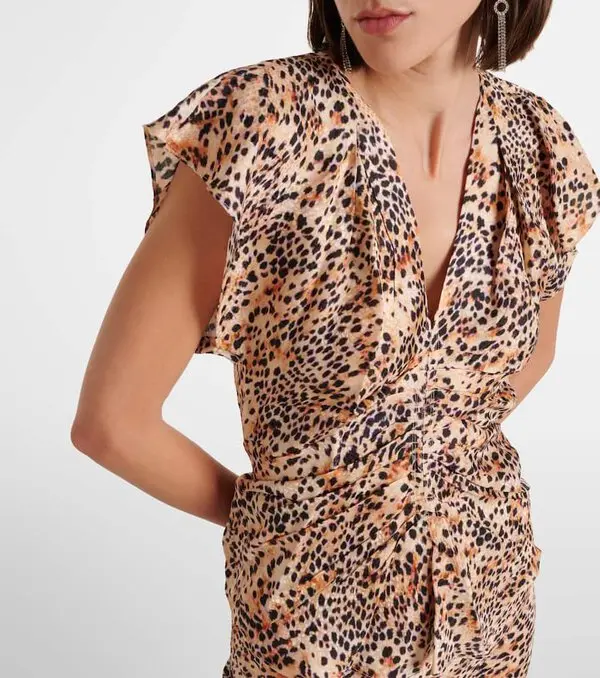 Isabel Marant Étoile Lonea Gathered Ruched Top - White