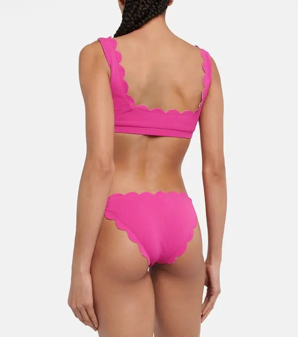 Marysia Scalloped Bikini Top