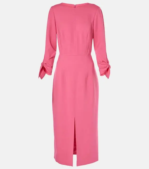 Carolina Herrera Wool-blend Midi Dress