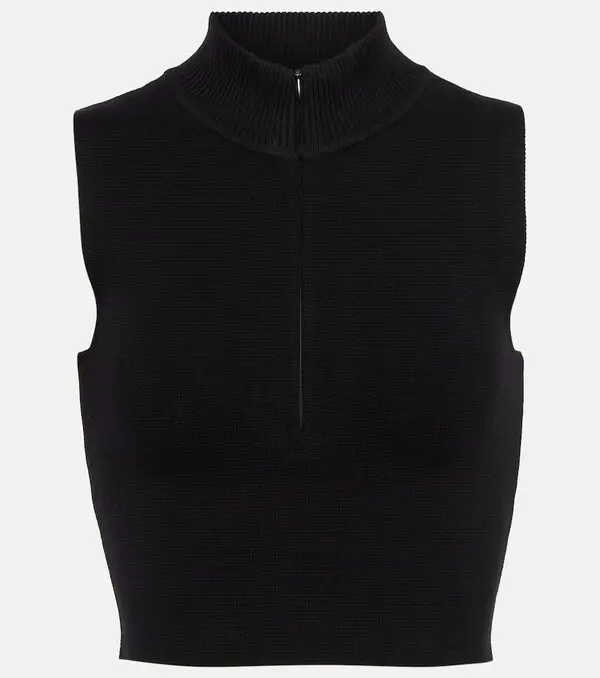 Live The Process Petra Half-zip Crop Top
