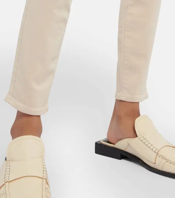 7 For All Mankind Roxanne Mid-rise Slim Jeans