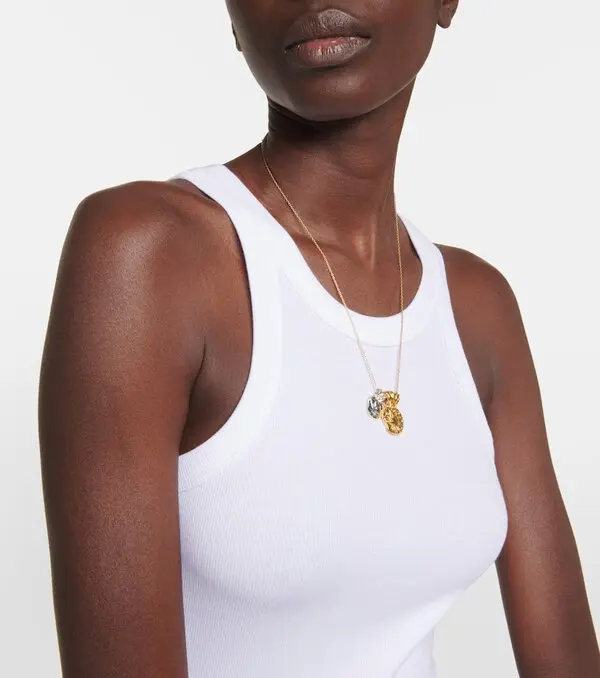 TOTEME Cotton-blend Jersey Tank Top - White