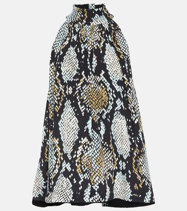 Proenza Schouler Printed High-neck Top - Multicoloured