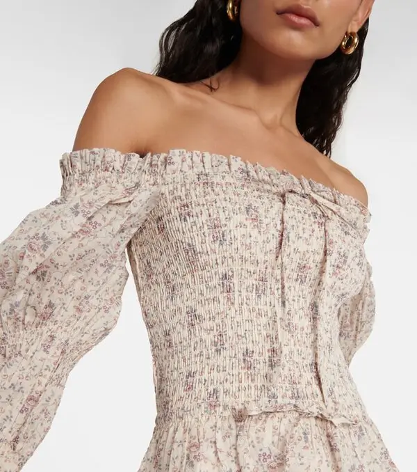 Polo Ralph Lauren Floral Off-shoulder Top