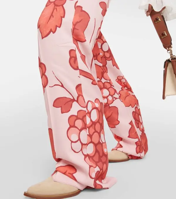 Etro Floral High-rise Pants