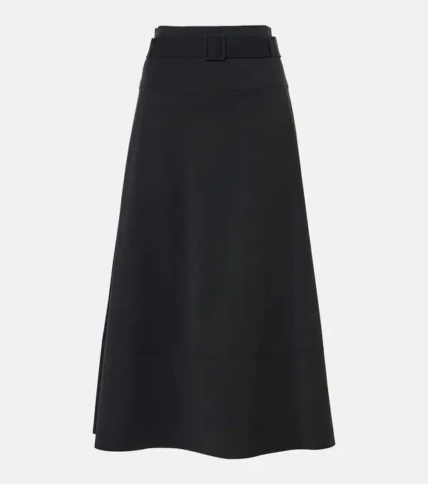 Max Mara Jersey Midi Skirt