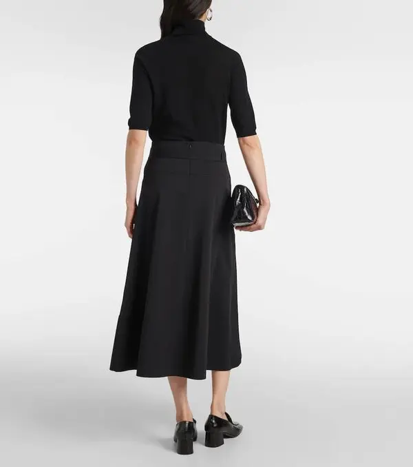 Max Mara Jersey Midi Skirt