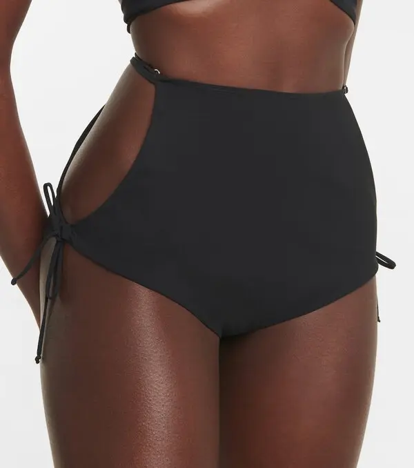 NENSI DOJAKA High-rise Cutout Shorts