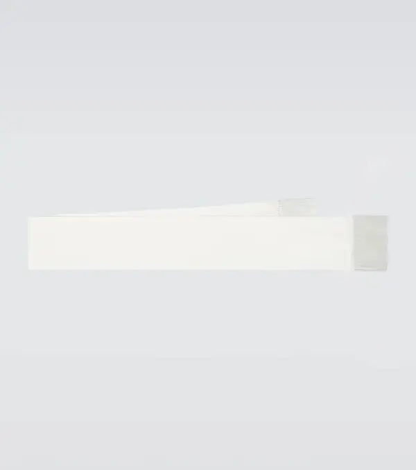 TOM FORD Silk-blend Scarf - White