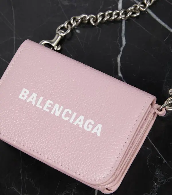 Balenciaga Cash Mini Wallet On Chain