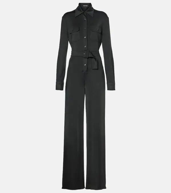 TOM FORD Jersey Jumpsuit - Black