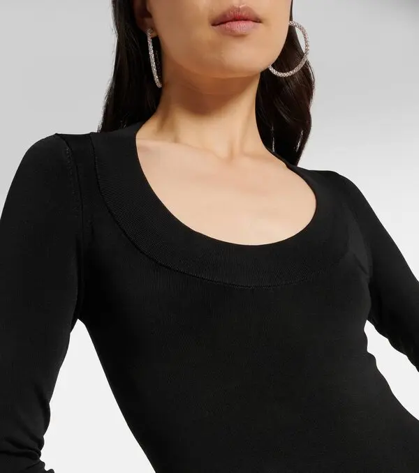 Galvan Sasha Bodysuit - Black