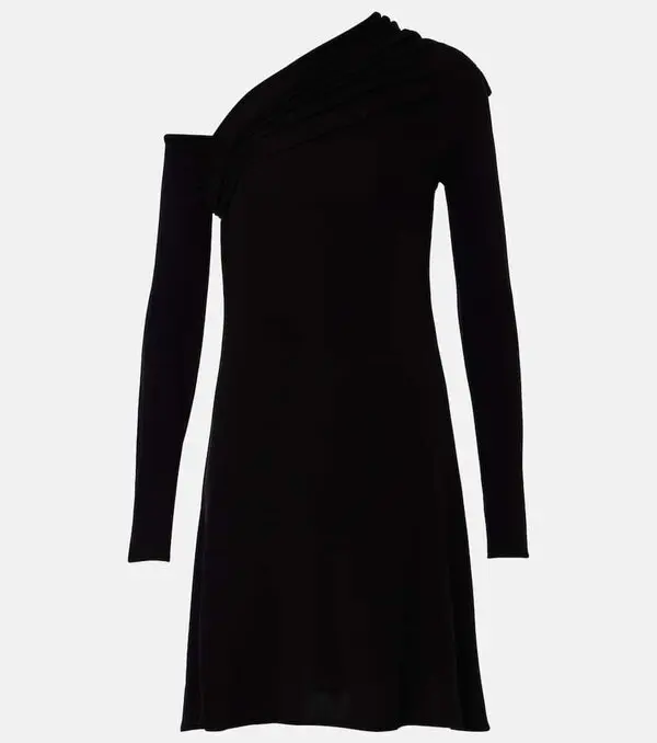 COURREGES Twist One-shoulder Mini Dress