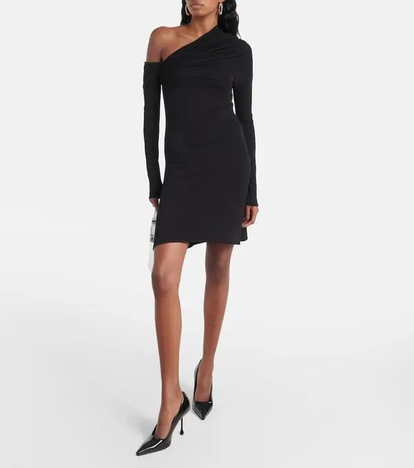 COURREGES Twist One-shoulder Mini Dress