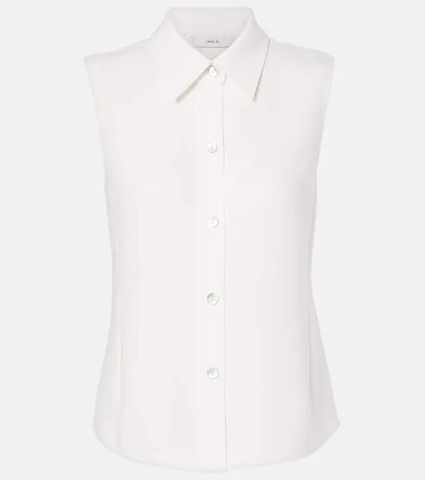 Vince Sleeveless Buttoned Vest