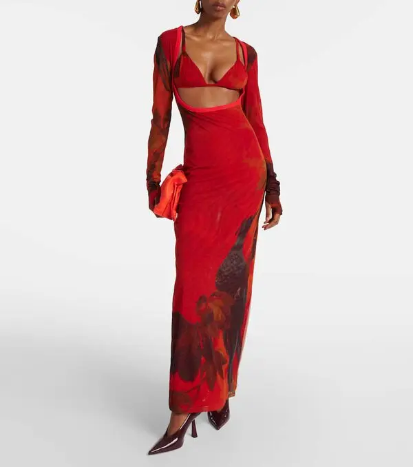 SIR. Libertine Printed Maxi Dress