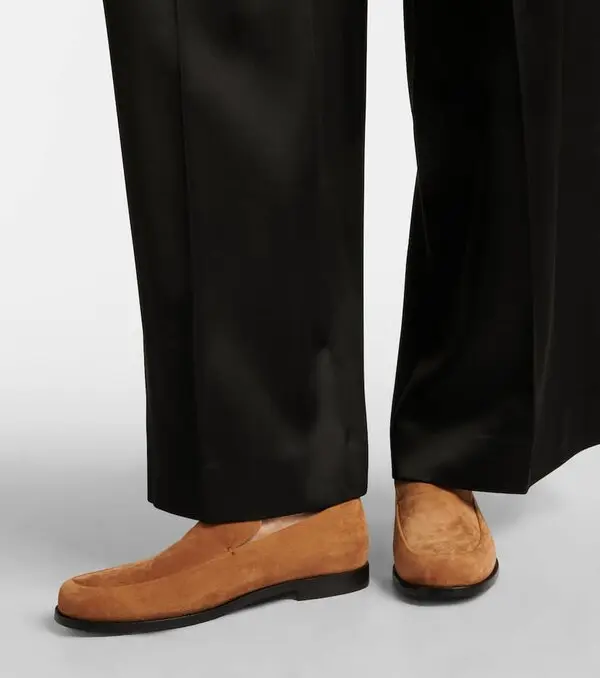 Khaite Alessio Loafers - Brown