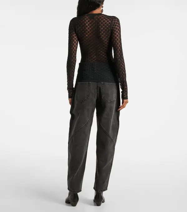 Isabel Marant Étoile Zavia Open-knit Sweater