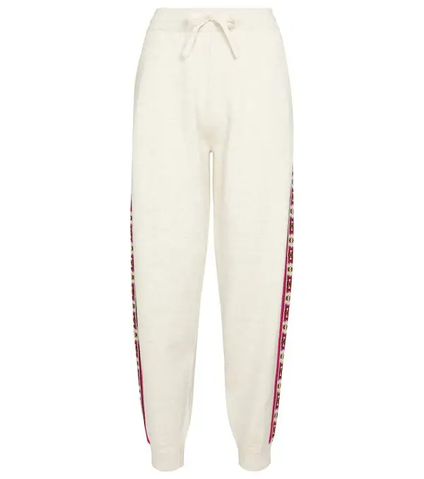 Isabel Marant Ekira Jacquard Track Pants
