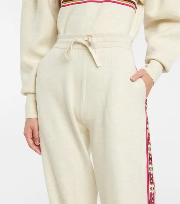 Isabel Marant Ekira Jacquard Track Pants