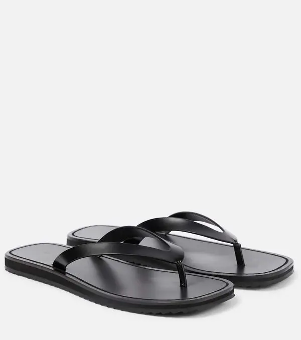 THE ROW City Leather Thong Sandals