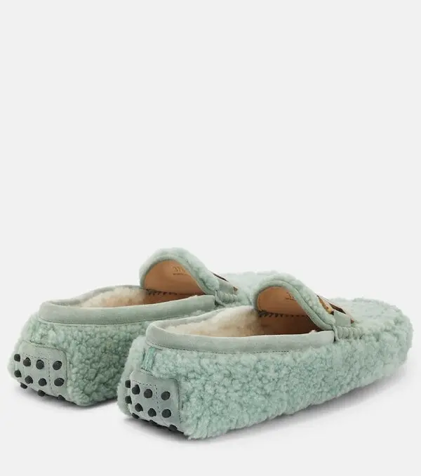 TOD'S Gommino Shearling Loafers