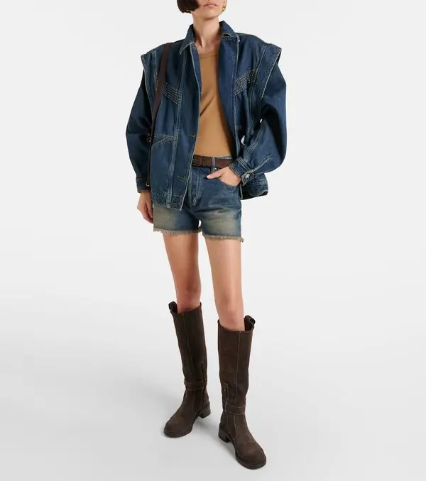 See By Chloé Ring Suede Knee-high Boots