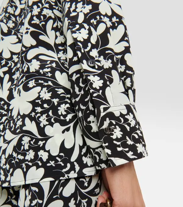 Stella McCartney Printed Silk Shirt