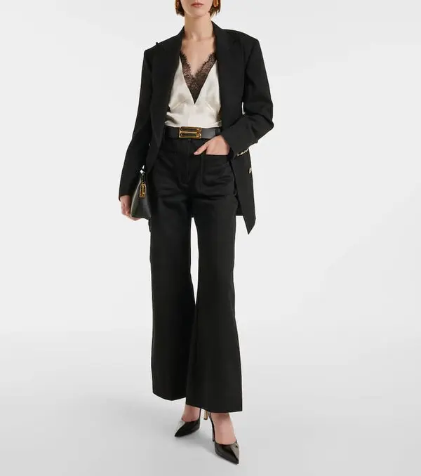 Victoria Beckham Lace-trimmed Camisole